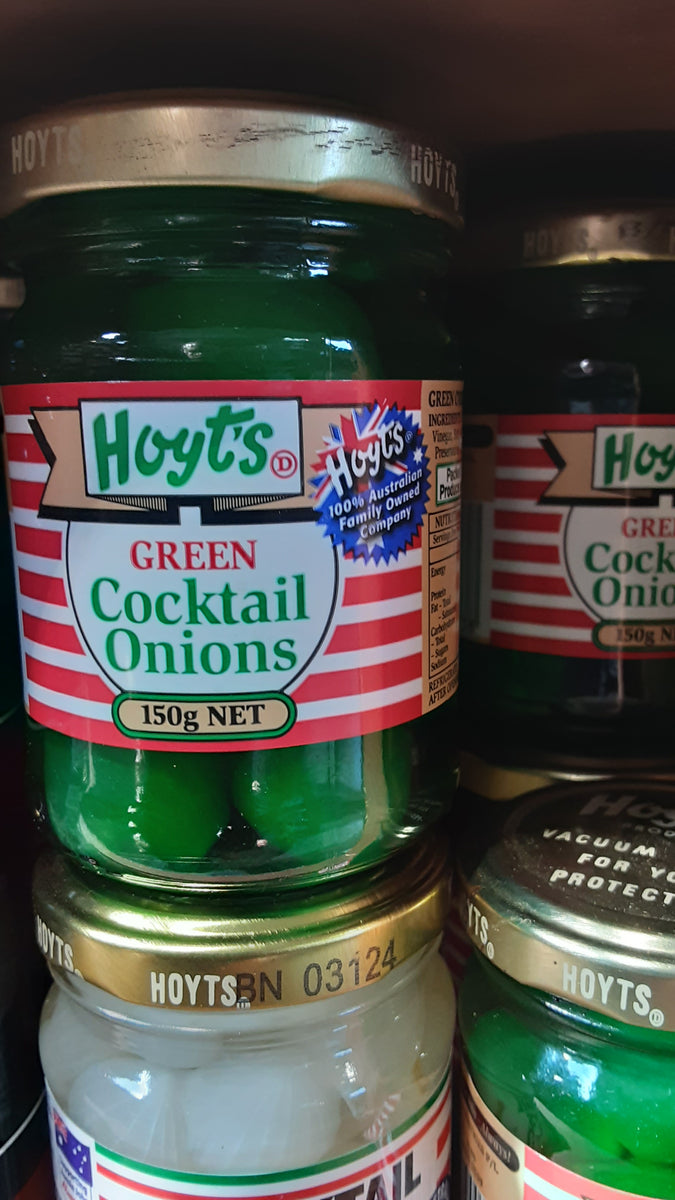 Hoyts Green Cocktail Onions – Pellegrinos Fresh Fruits